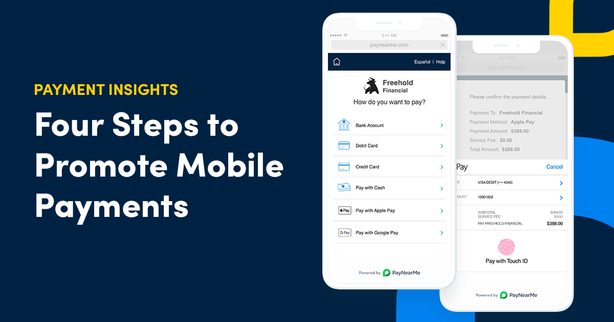 Four Steps to Promote Mobile Payments