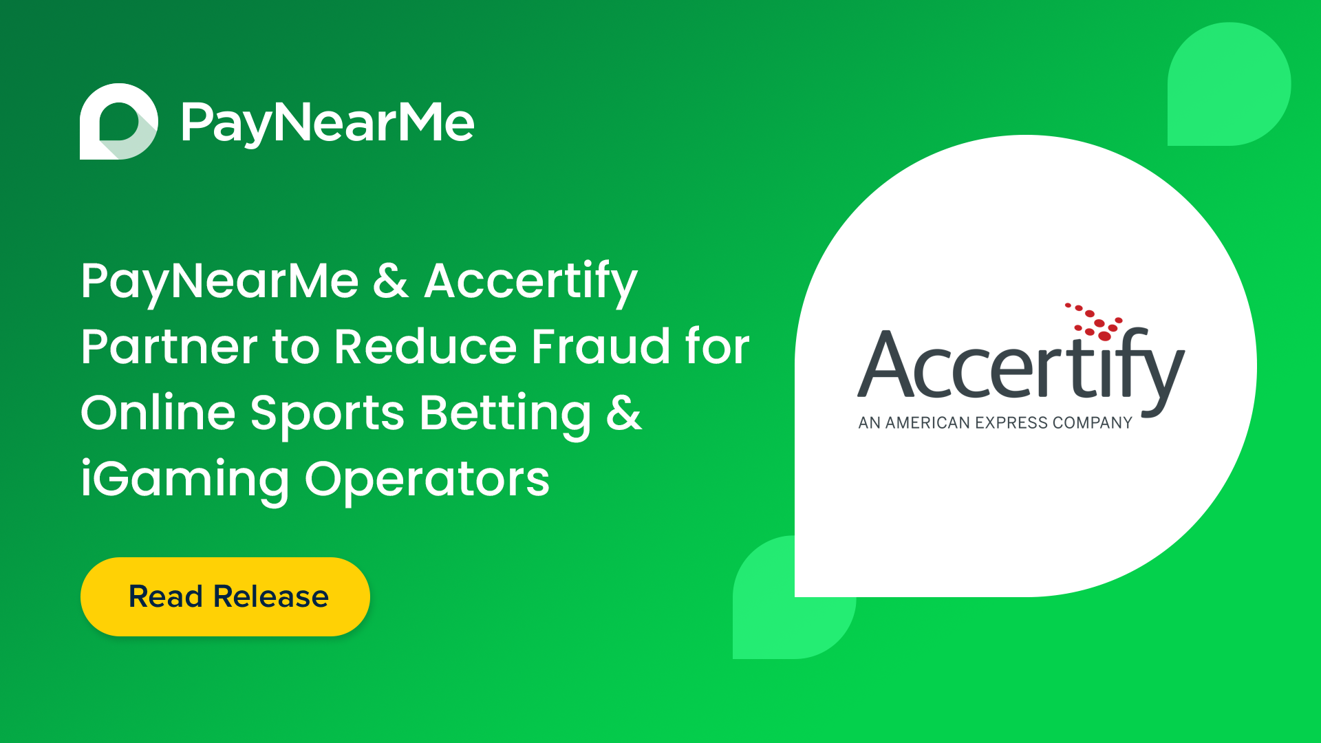 PayNearMe and Accertify Offering Enhanced Fraud Prevention for Online ...
